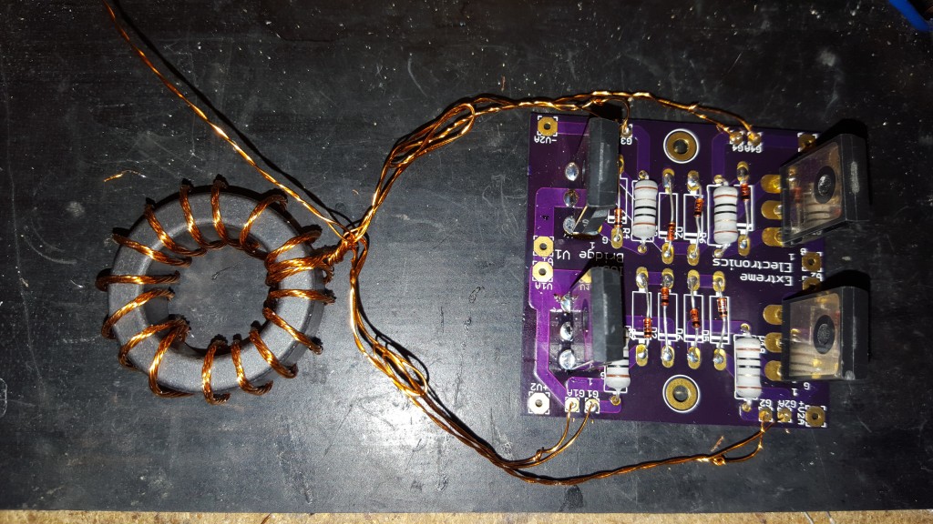 Solid State Tesla Coil - Bridge - Extreme Electronics